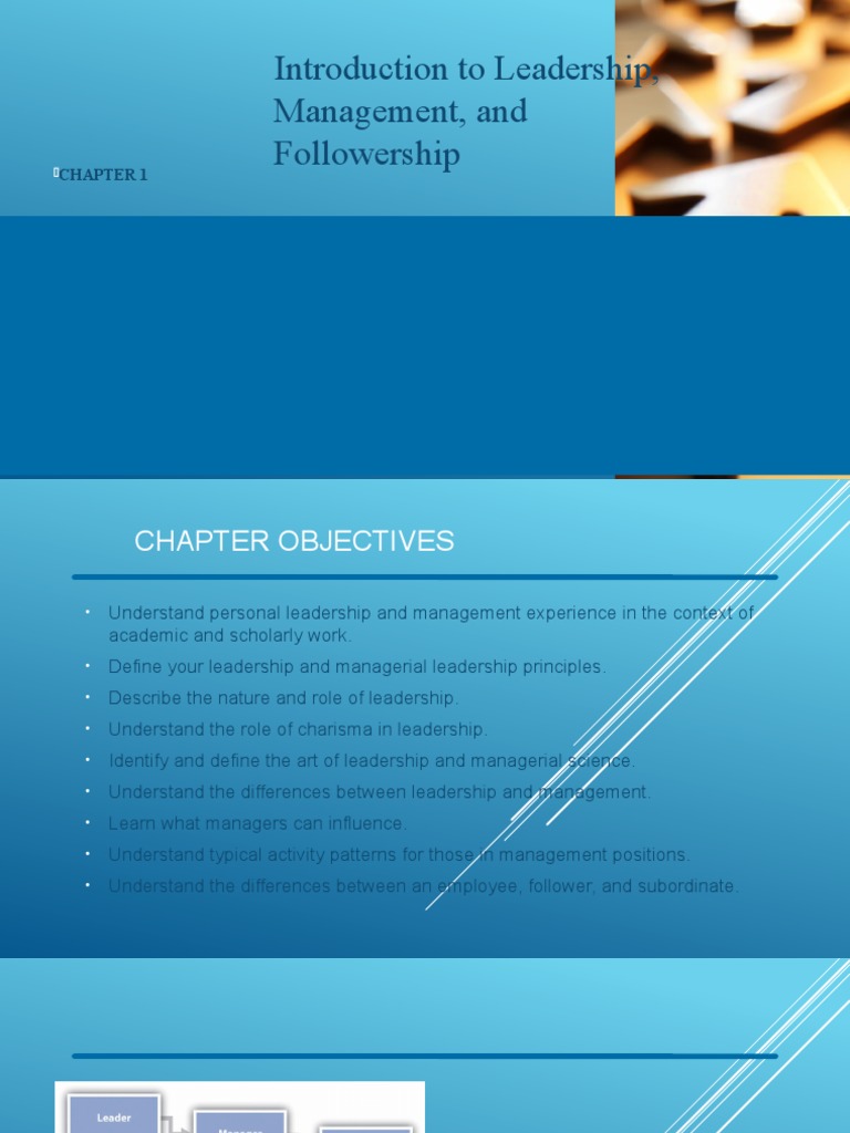 Leadership Chapter 1 | PDF | Leadership | Transformational Leadership