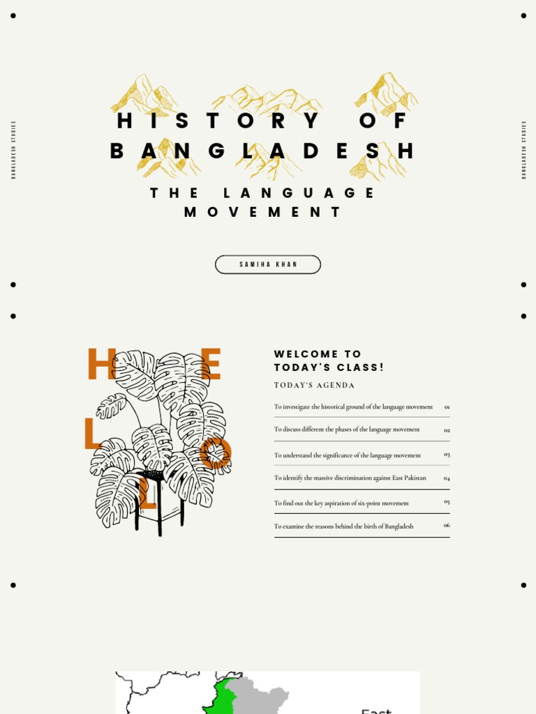 History of the Bangla Language Movement | PDF | Foreign Language ...