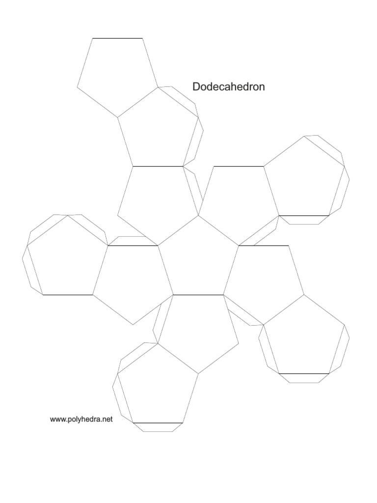Dodecahedron | PDF