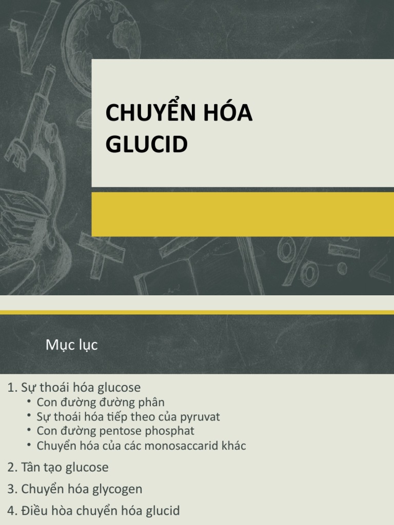 CHUYỂN HÓA GLUCID | PDF