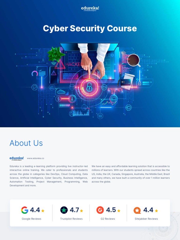 Edureka - Cyber Security Training | PDF | Security | Computer Security