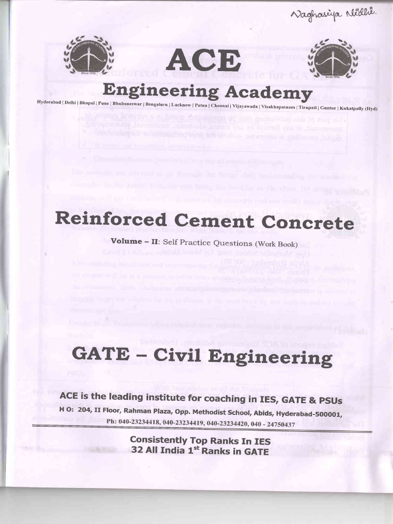 Reinforced Cement Concrete | Download Free PDF | Strength Of Materials ...