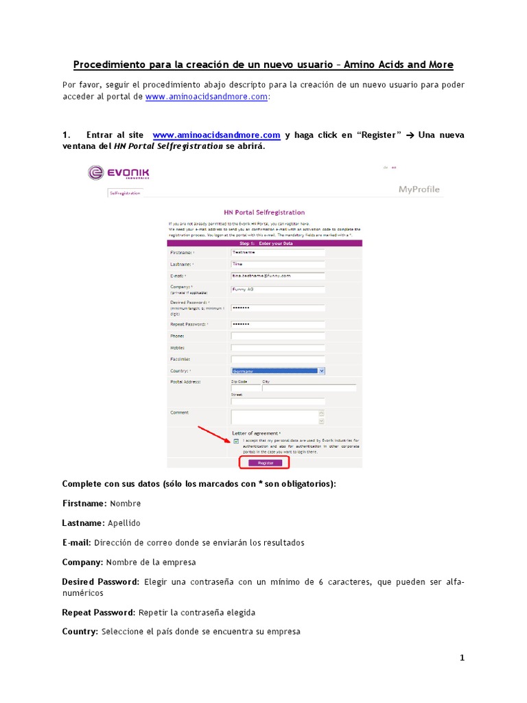 Procedimento para Generar Un Nuevo Usuario en OAD | PDF