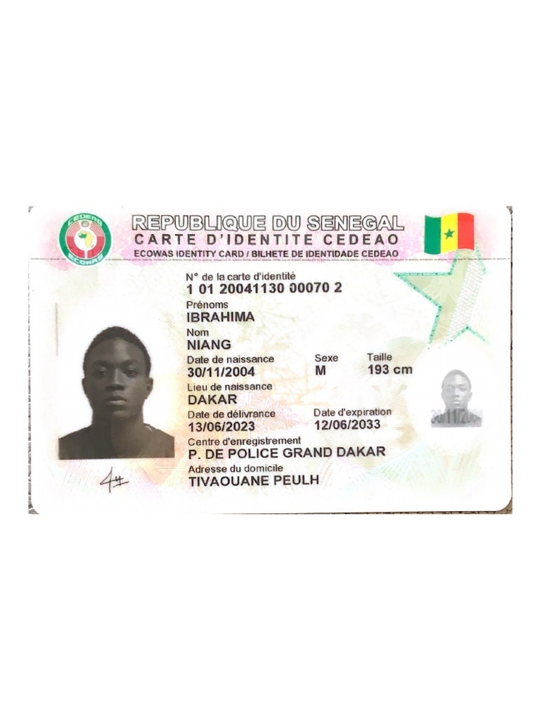 Republique Du Senegal | PDF