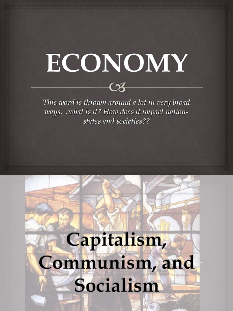 Intro To Capitalism Communism Socialism Chart | PDF | Politics