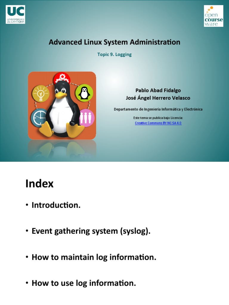 Topic 9 Logging | PDF