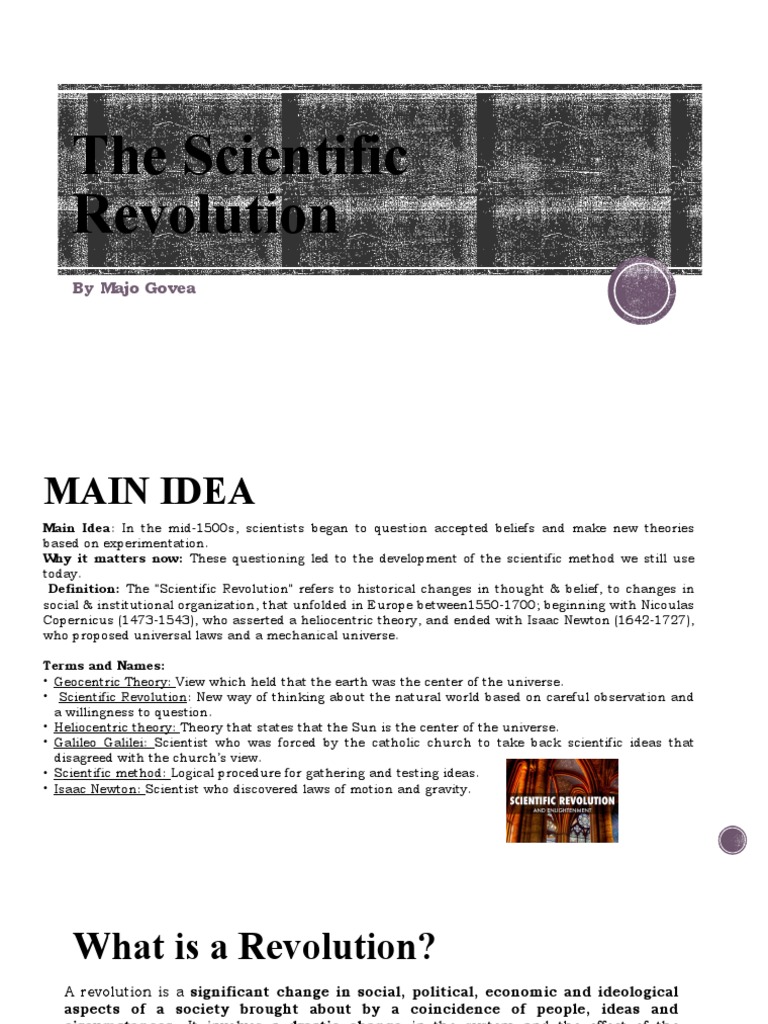 Key Figures of the Scientific Revolution | PDF | Science | Scientific ...