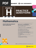 2017 ICAS Mathematics Paper G | PDF | Mathematics