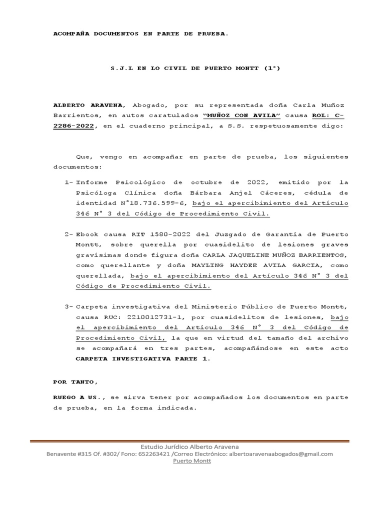 Acompaña Documentos 1 | PDF