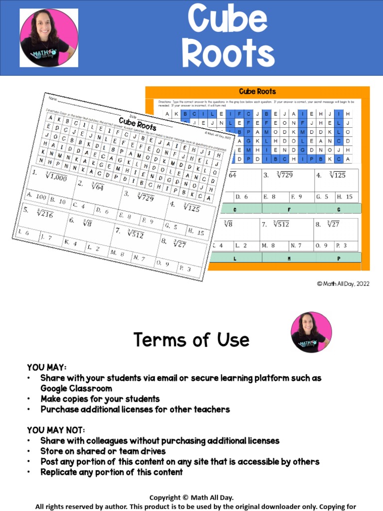 Cube Roots Secret Message | PDF | Copyright | Digital Millennium ...