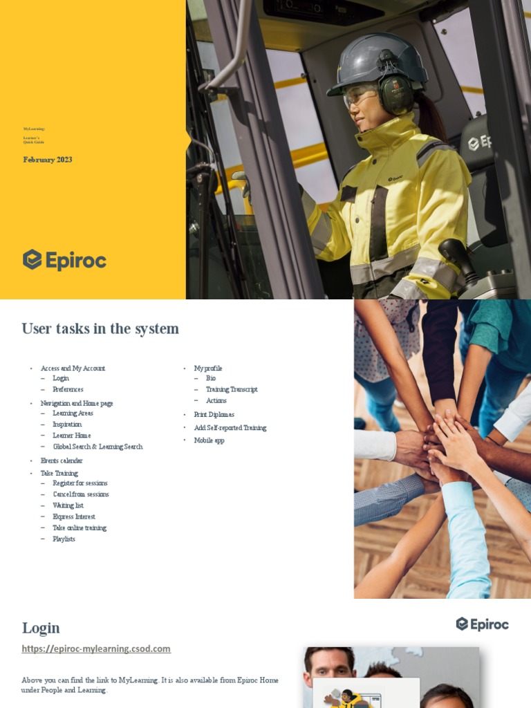 MyLearning LEARNER S Quick Guide | PDF | Login | User (Computing)