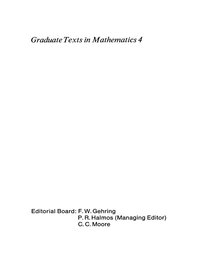 A Course in Homological Algebra | PDF | Mathematical Concepts ...