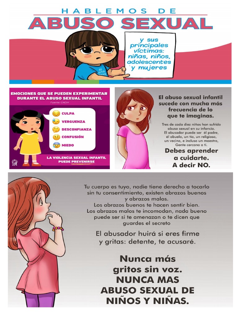 Afiche Abuso Sexual | PDF