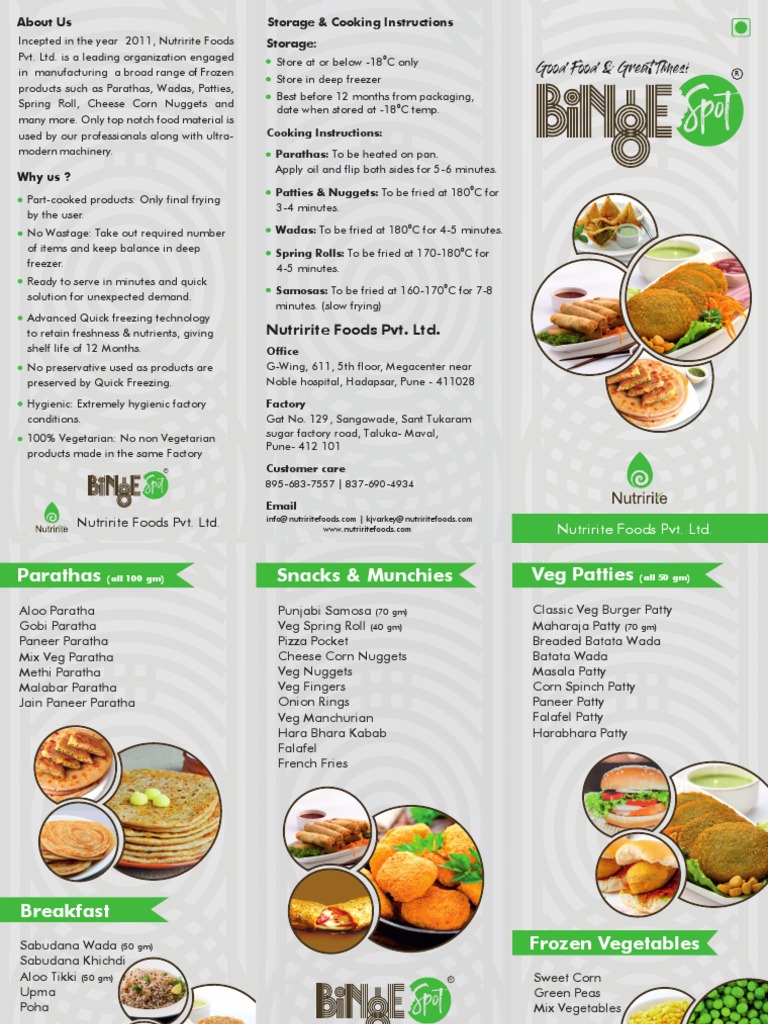 Nutririte - Product Catalogue | PDF | Food Industry | Food And Drink