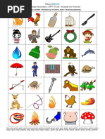 Figuras Dos Fonemas - Completo Inicio Meio e Final Da Palavra | PDF