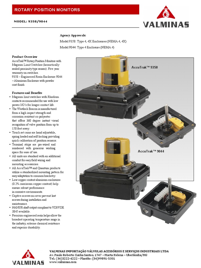 Position Monitor Specification Sheet | PDF | Computers | Technology ...