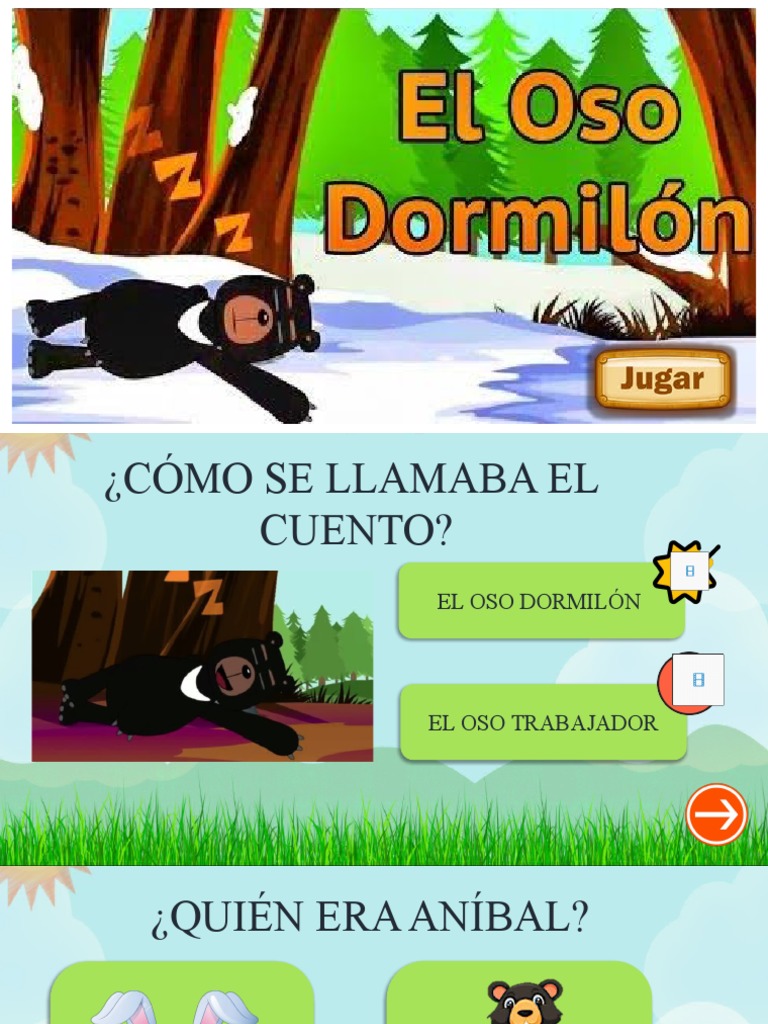 El Oso Dormilón Pdf