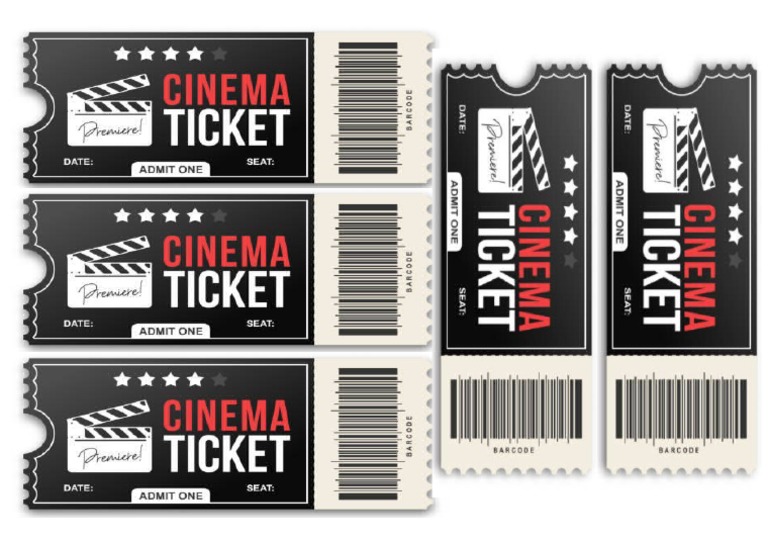 Tickets de Cine | PDF