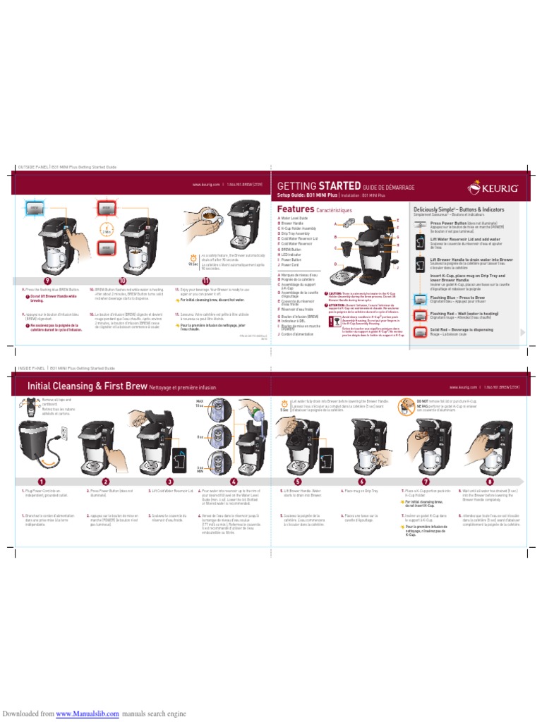 Keurig B31_Mini_Plus_GS | PDF