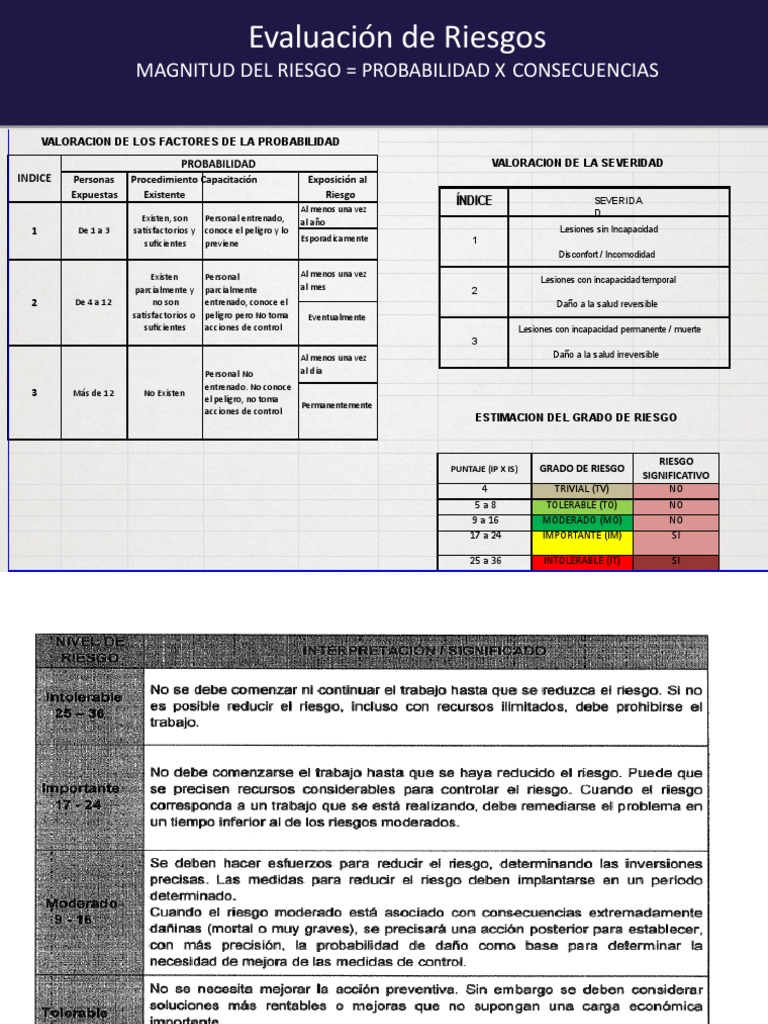 Informacion para Hacer Iper | PDF