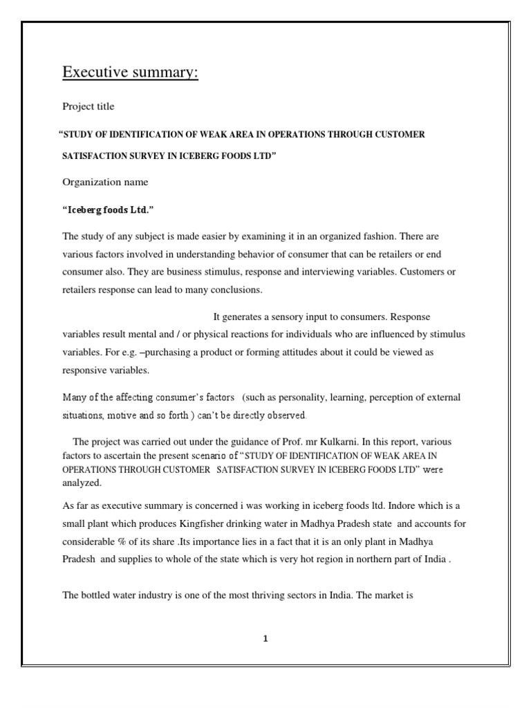 Kingfisher Summer Project | Download Free PDF | Sampling (Statistics ...