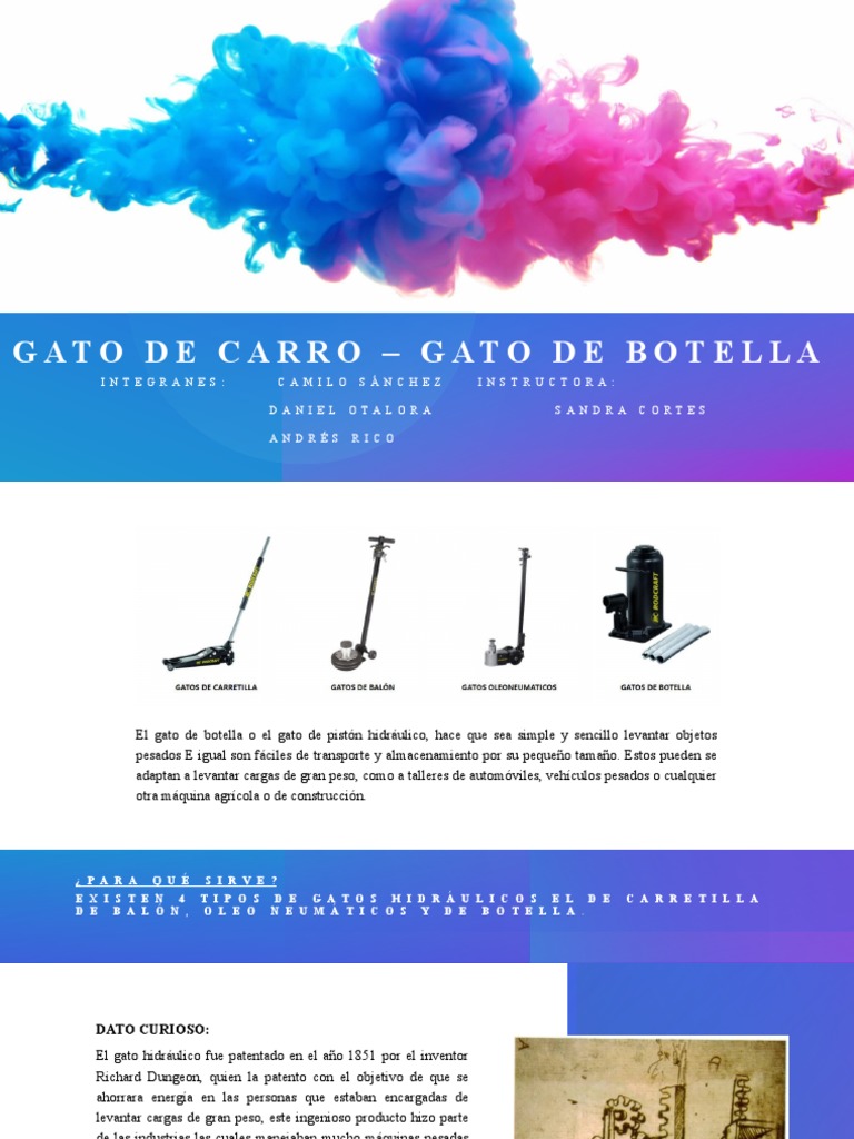 Gato de Botella | PDF | Bomba | Ingeniería mecánica