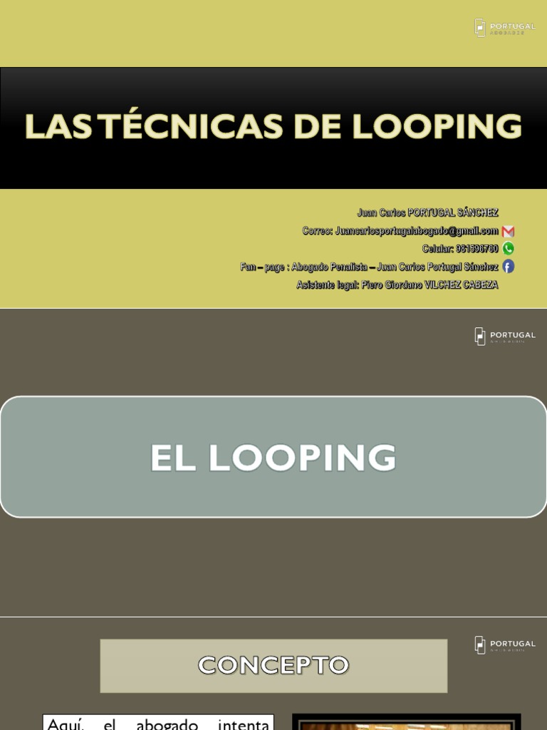 Las Técnicas de Looping | PDF