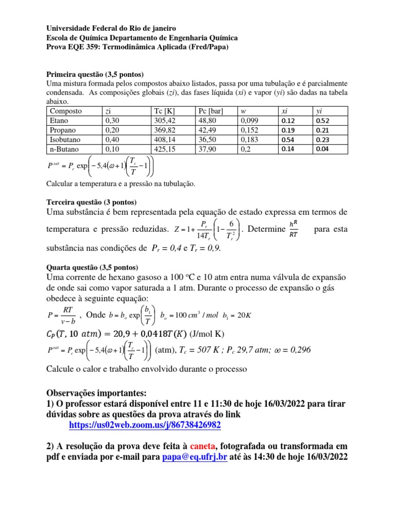 Prova Final 2021 - 2 | PDF