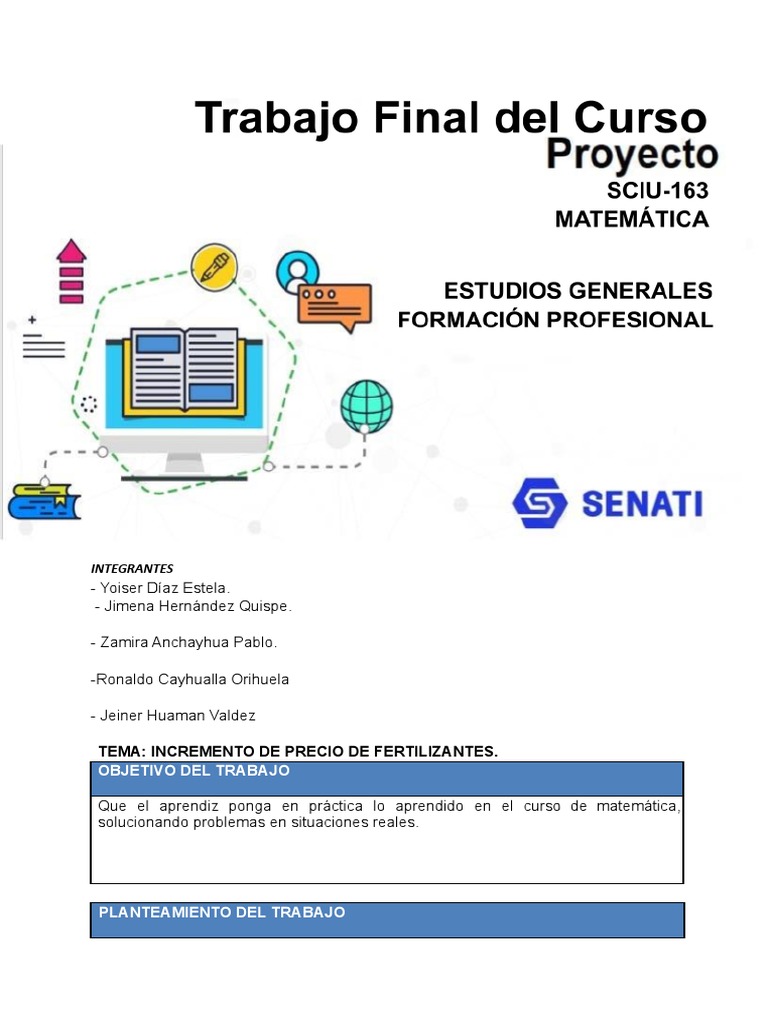 Proyecto de Matematica 2022 | PDF | Matemáticas