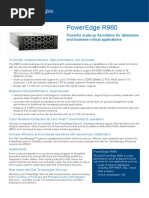 Dell EMC PowerEdge R450 Spec Sheet | PDF | Solid State Drive | Dell