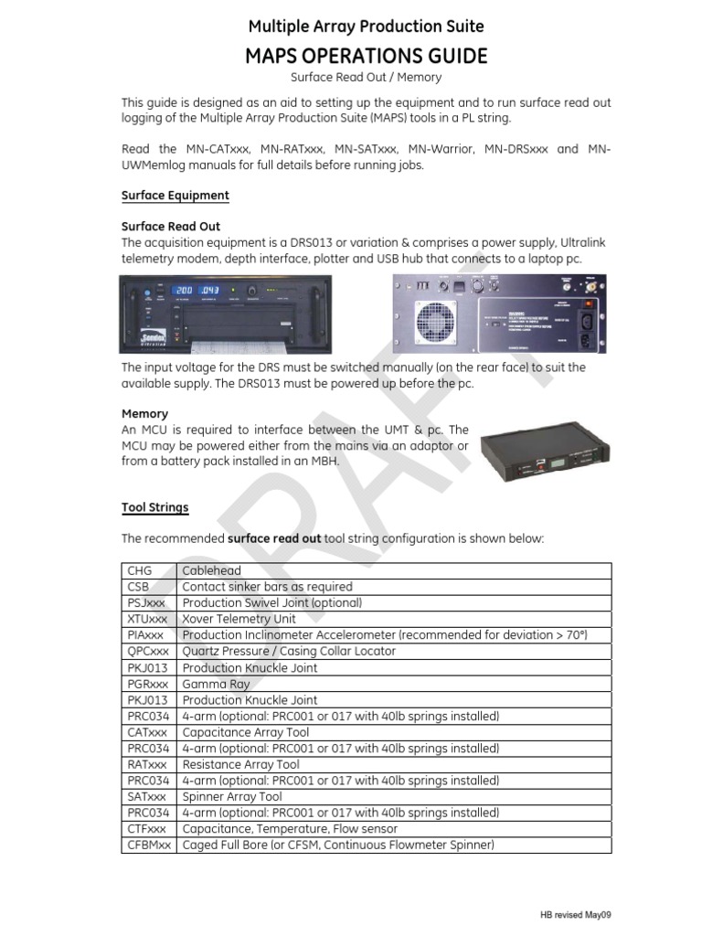 Maps Operations Guide | PDF