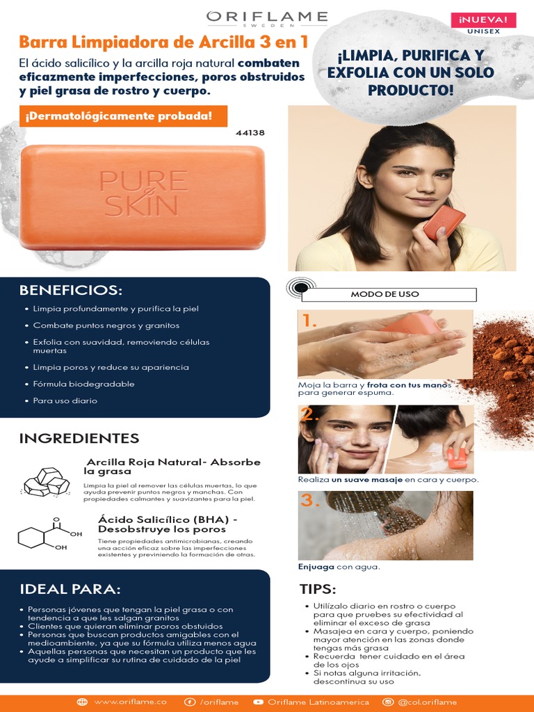 Jabon Pure Skin | PDF | Sustancias químicas