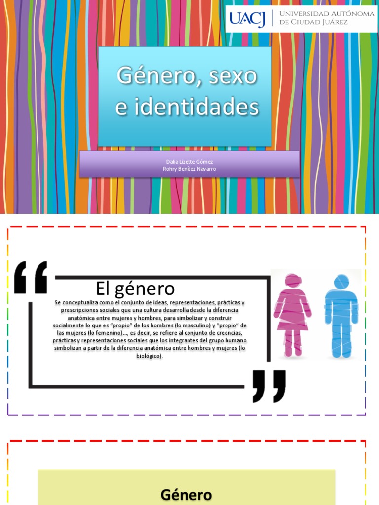 Género, Sexo e Identidades | PDF | Identidad de género | Género