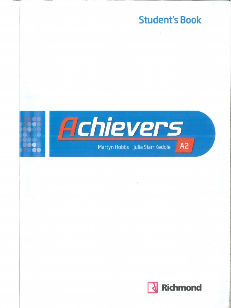Achievers A2 STB | PDF