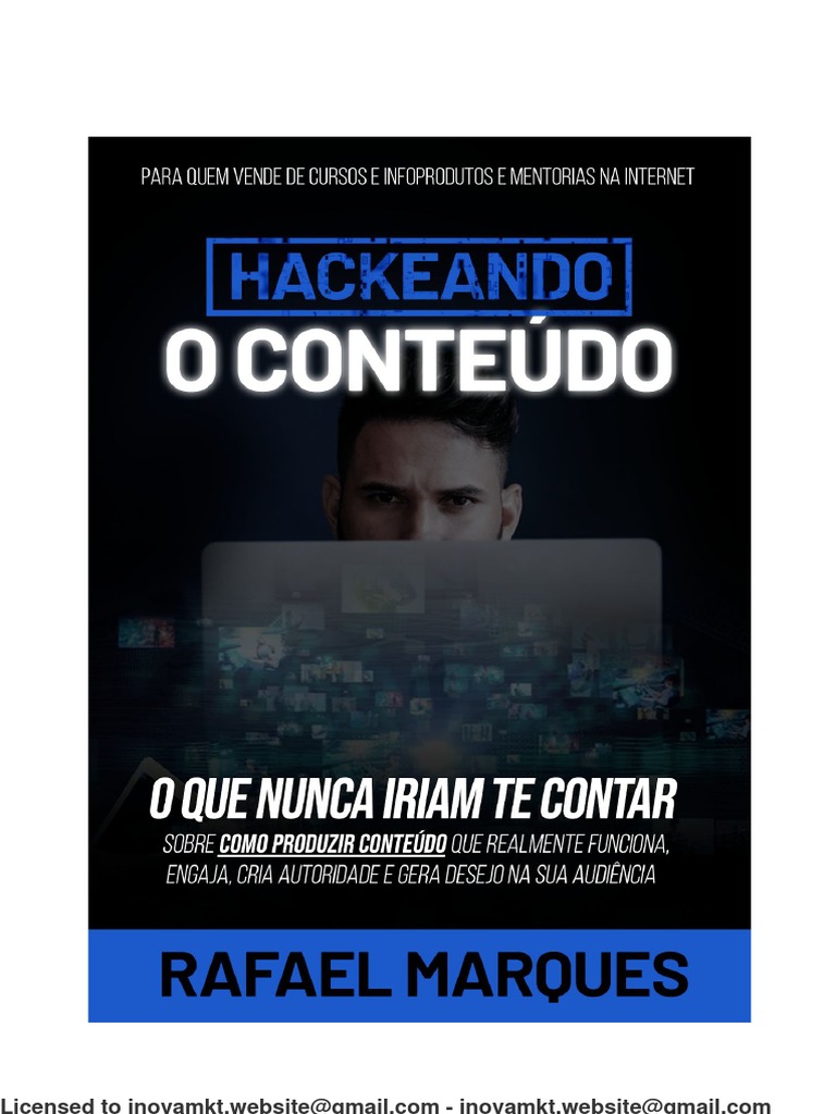 Livro Hackeando o Conteúdo - Rafael Marques | PDF
