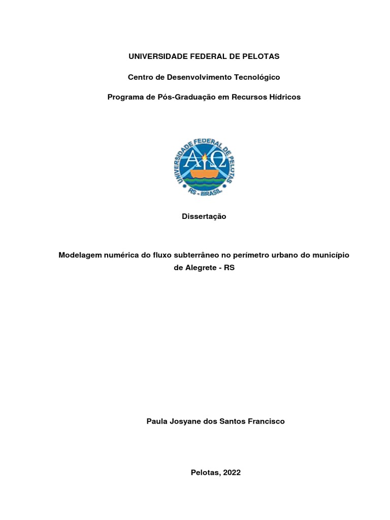 Dissertacao Paula Josyane Francisco | PDF Dissertacao Paula Josyane Francisco | PDF