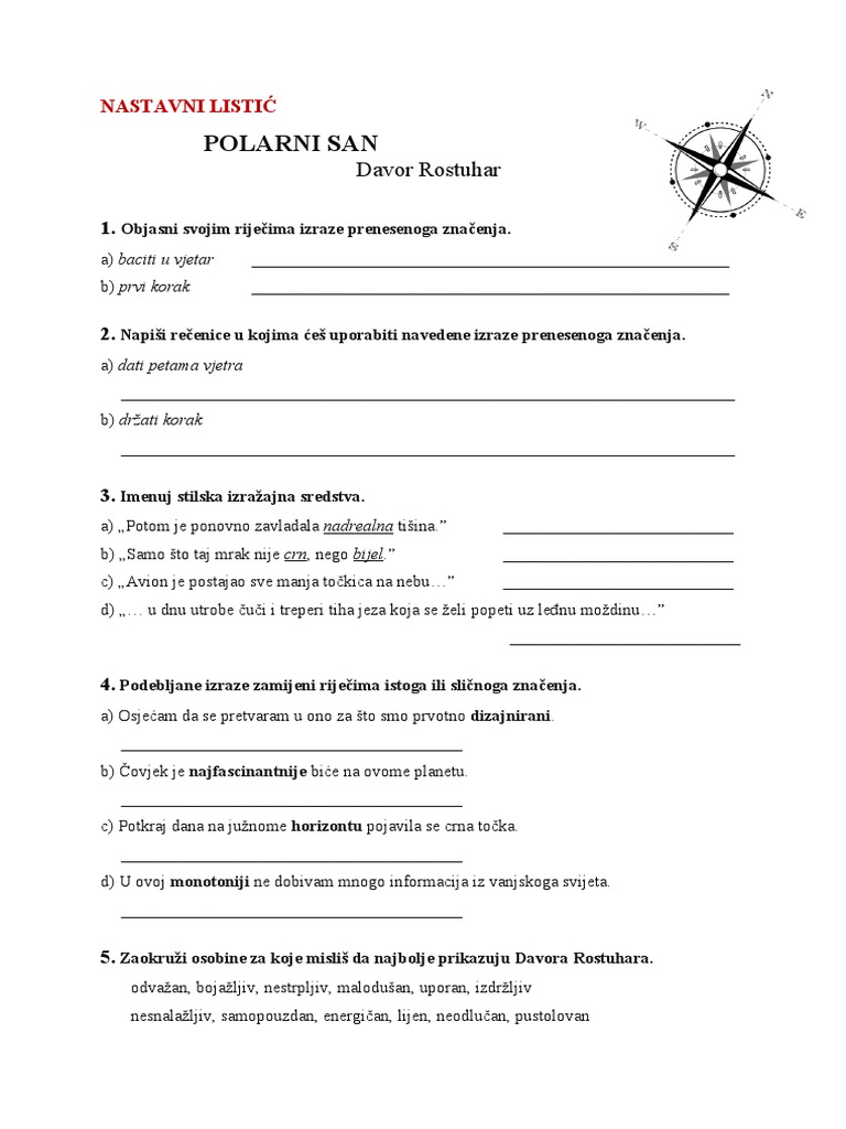 Polarni San, Davor Rostuhar | PDF