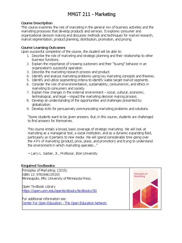 MMGT 211 - Marketing - Spring 2021 | PDF | Marketing | Plagiarism
