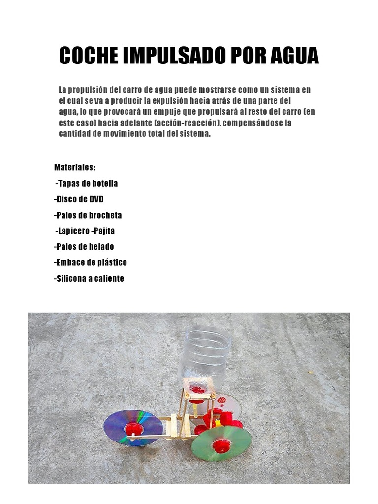 Coche Impulsado Por Agua | PDF