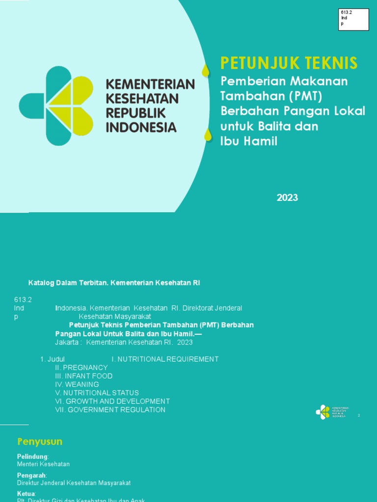 Juknis Tatalaksana Gizi V23 (KDT) | PDF