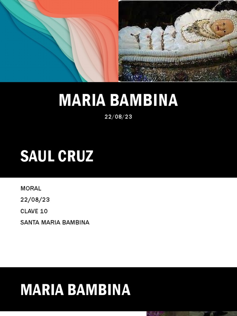 Devoción a María Bambina en Italia | PDF | María, madre de Jesús ...