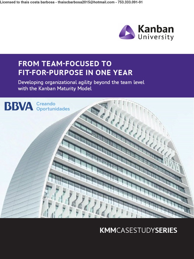 Estudo de Caso - BBVA-KMM-Case-Study - KU | PDF | Agile Software Development | Business