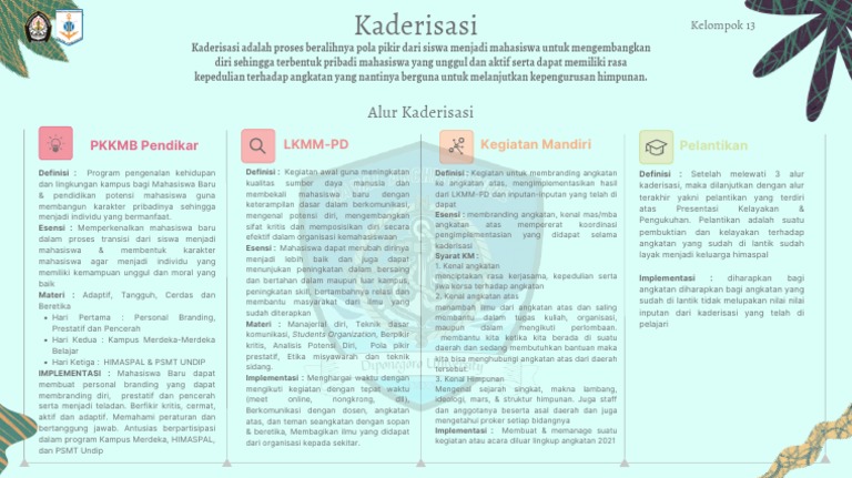 Kaderisasi 2 | PDF | Karier & Perkembangan