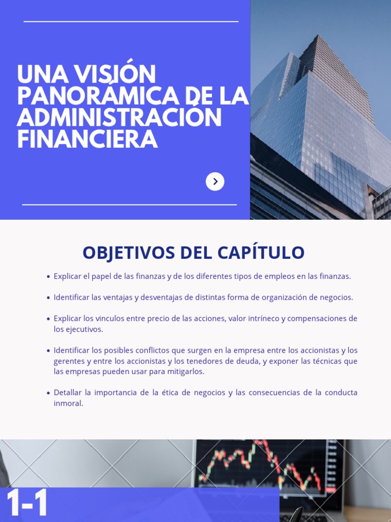 Una Visión Panoramica de La Administración Financiera | PDF | Business ...