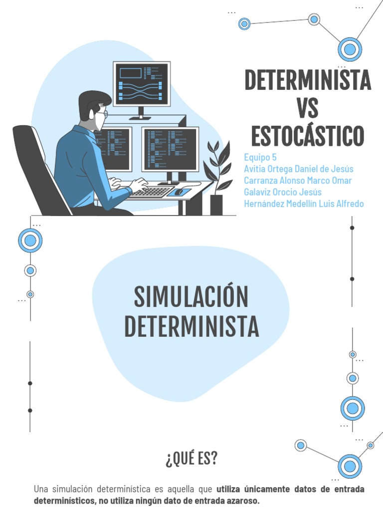 Diferencias entre Modelos Estocásticos y Deterministas | PDF ...