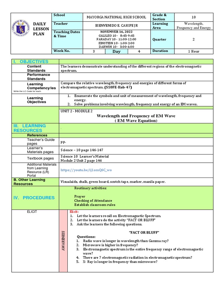 DLP em Equation Vhien Cahipe | Download Free PDF | Electromagnetic ...