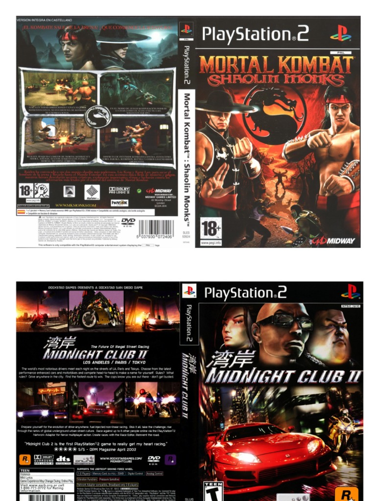 Portadas ps2 | PDF