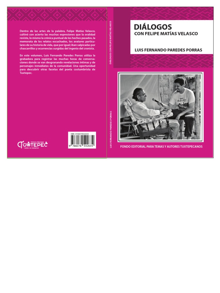 Dialogos Con Felipe Matias Velasco | PDF