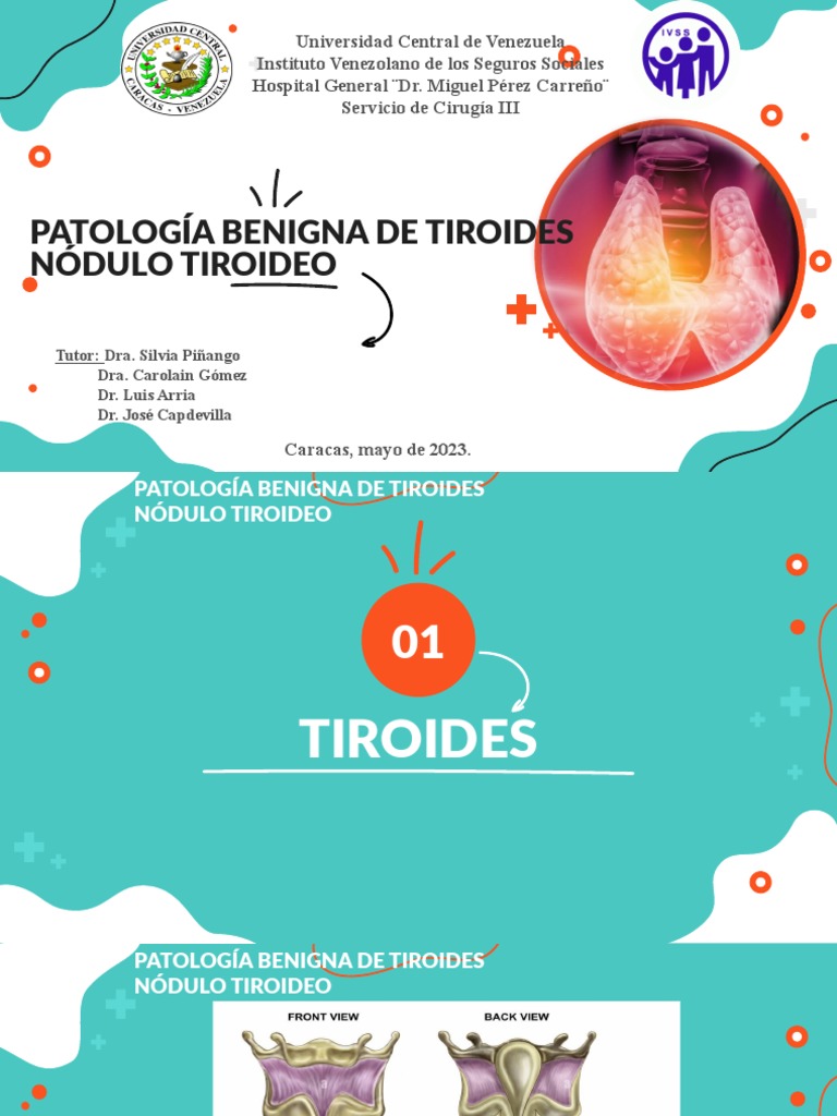 Patologia Benigna de Tiroides y Nodulo Tiroideo Definitivo | PDF ...