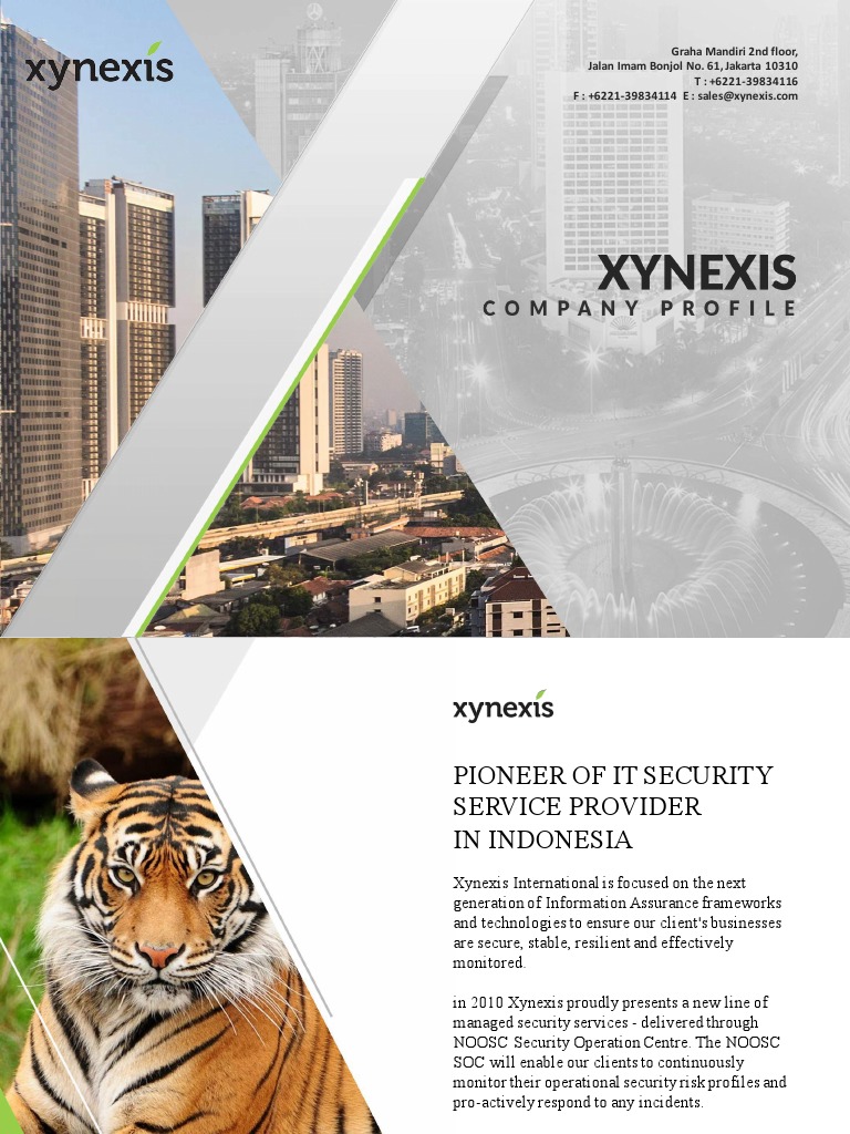 Xynexis: IT Security Pioneer in Indonesia | PDF | Computer Security ...